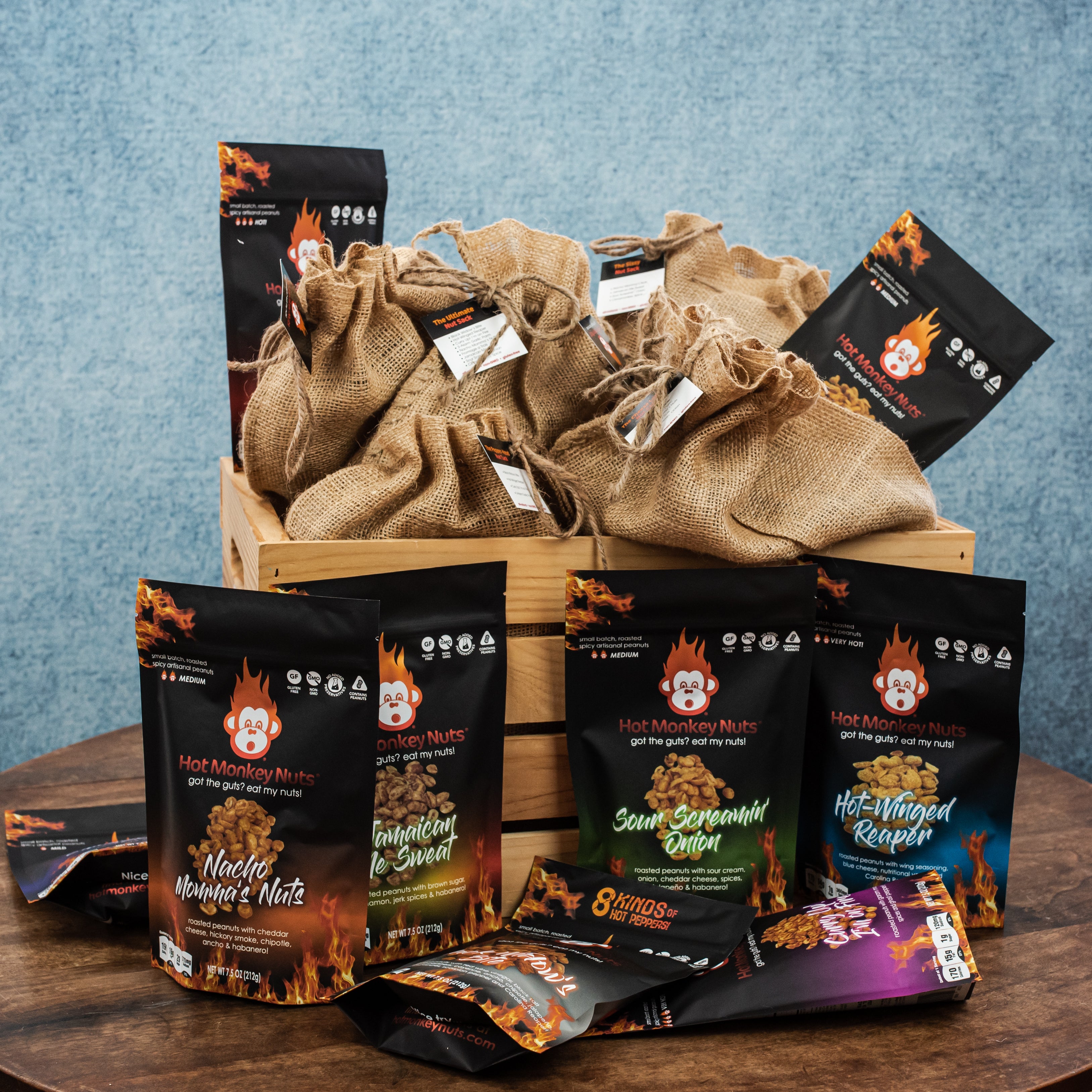 Buy Now | Spicy Artisanal Peanuts & Chocolates | Hot Monkey Nuts