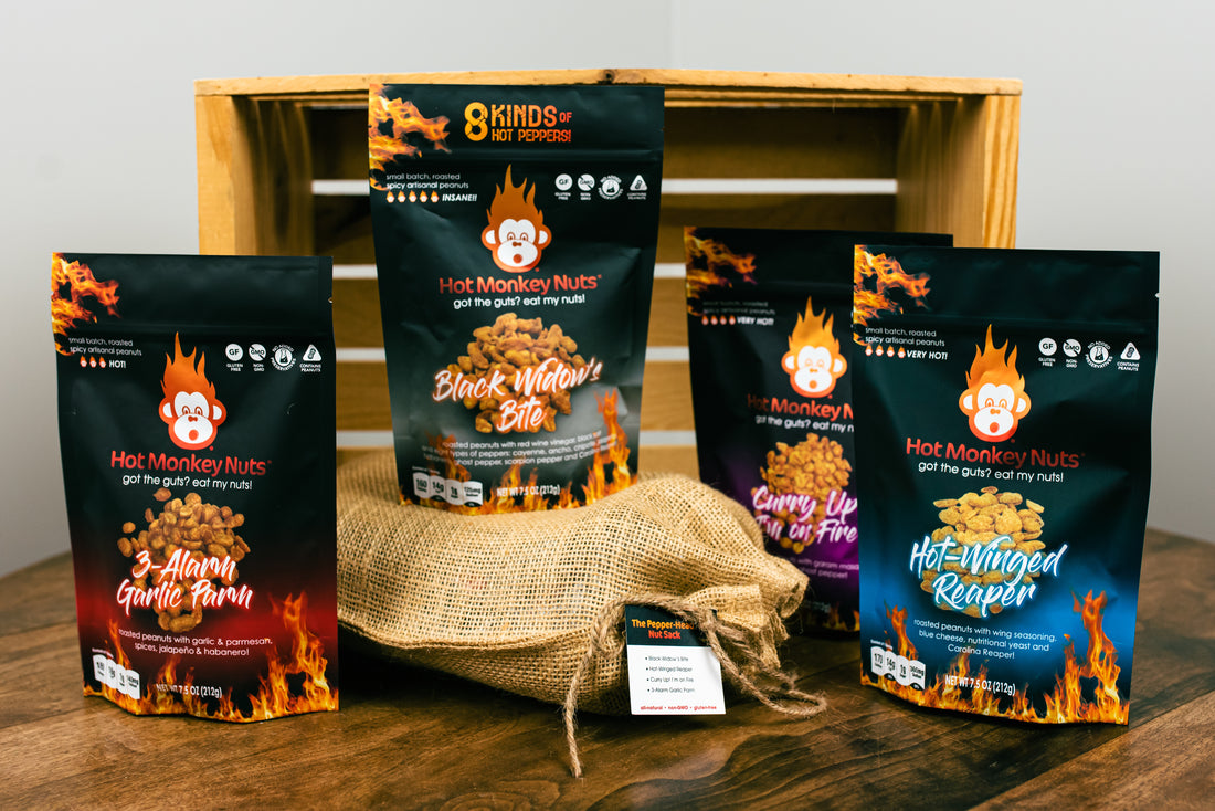 Buy Now | Spicy Artisanal Peanuts & Chocolates | Hot Monkey Nuts