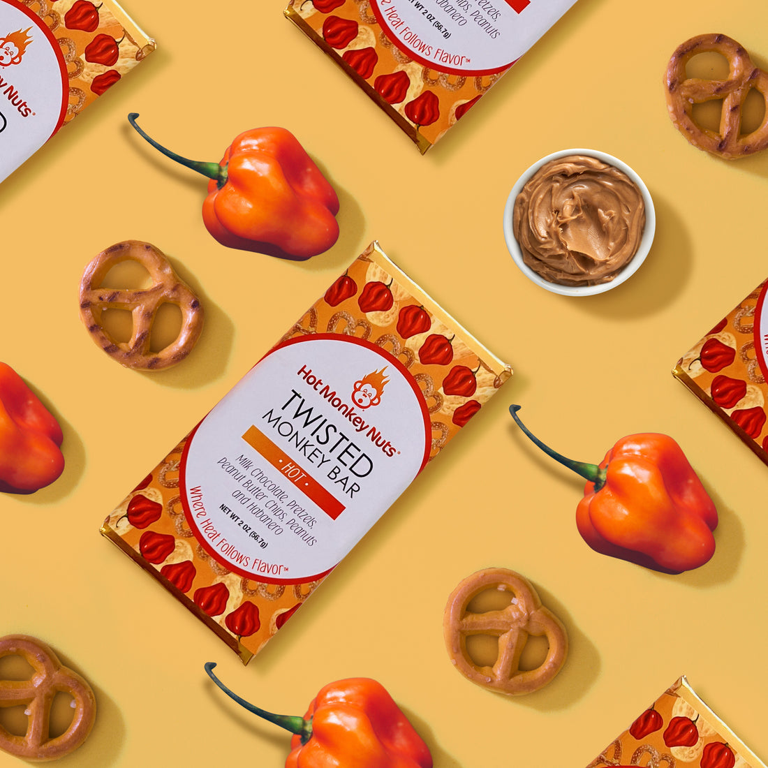 Buy Now | Spicy Artisanal Peanuts & Chocolates | Hot Monkey Nuts